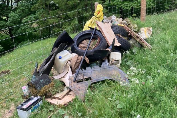 Police seek information following fly-tipping incident near iconic ...