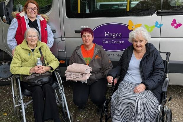 Wimborne care home supports Monkey World with chimp-ressive donation drive