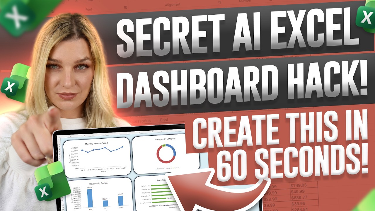 How to use AI to build custom Excel dashboards (in 60 seconds)