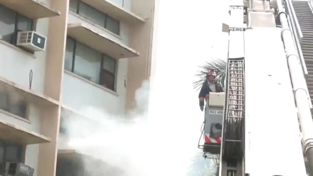 Fire breaks out at Ministry of Education office in Delhi's Vikas Marg