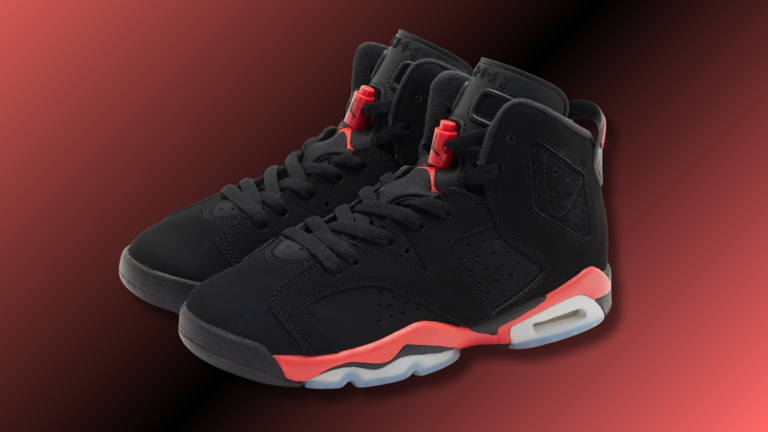Air Jordan 6 'Reverse Infrared': Sample history, below retail prices ...