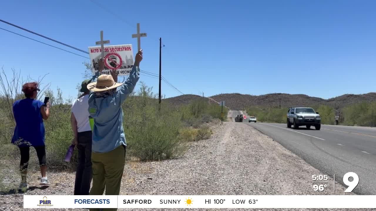 Hikers complete 75-mile desert walk to honor migrants