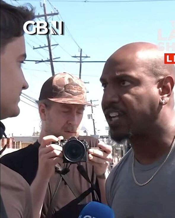 Watch: 'I'm holding back from breaking your jaw' protester erupts at GB ...