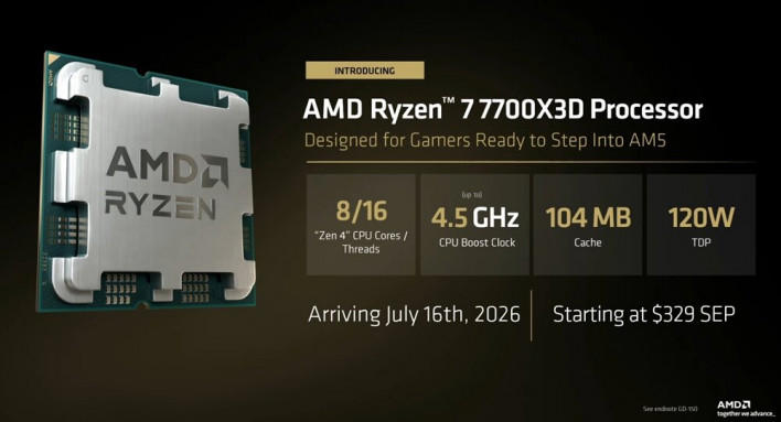 The return of the 5800X3D and the launch of the 7700X3D: AMD's Computex ...