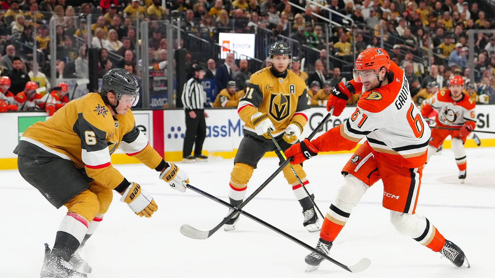 Knights willing to absorb pain in blocking shots