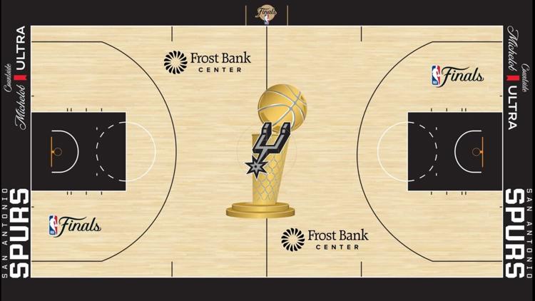 NBA brings back iconic Larry O'Brien Trophy logo to center court for ...