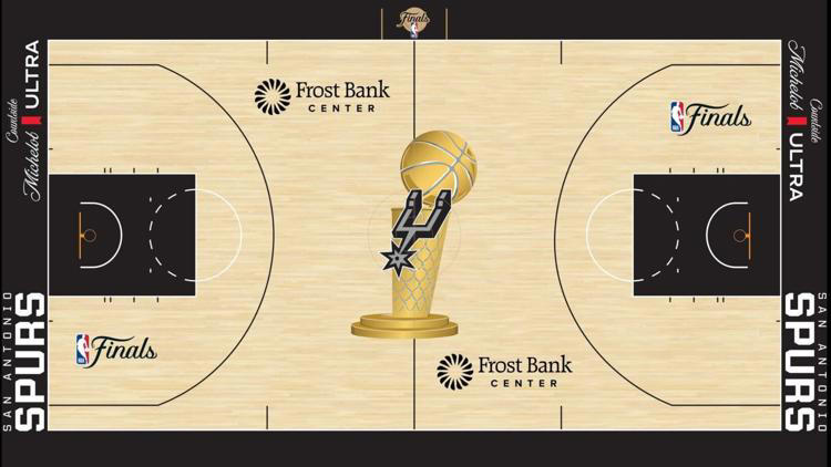 NBA brings back iconic Larry O'Brien Trophy logo to center court for ...