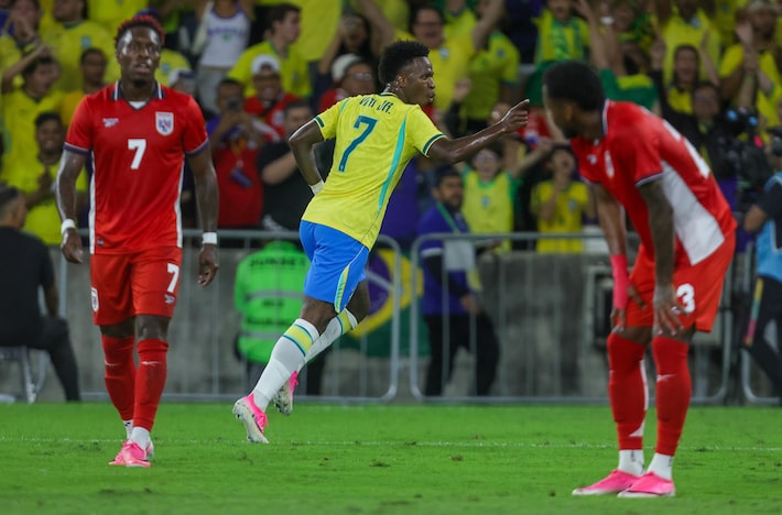 Vini Jr. reclama de insultos a Virgínia em jogo do Brasil no Maracanã ...