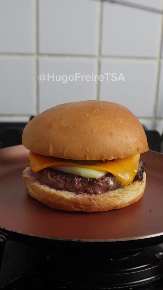 Receita fácil do famoso X-burger do McDonald’s