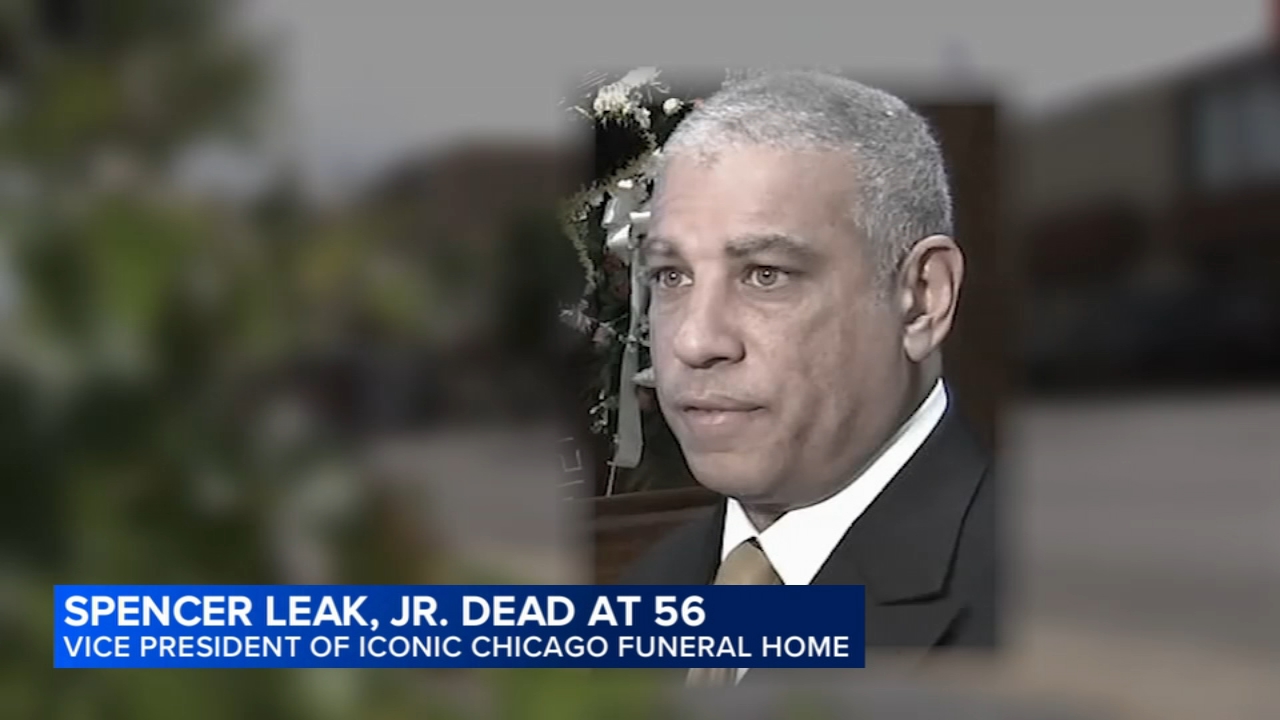 Chicago funeral home director Spencer Leak Jr. dies at 56, family says