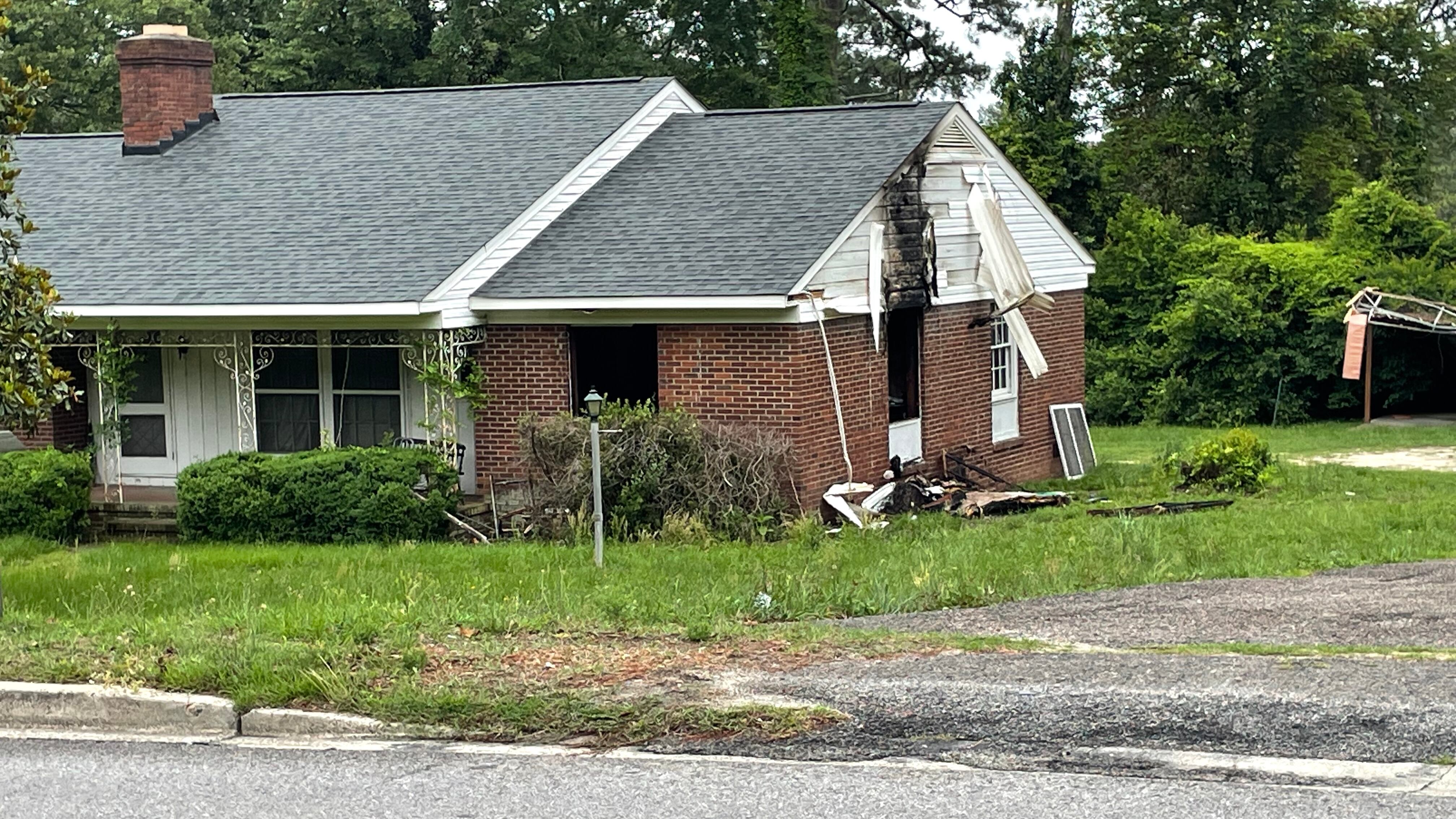 Multiple people injured after home catches fire in Aiken