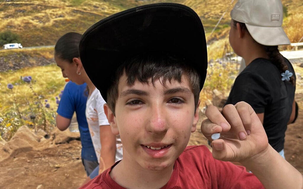 12-year-old finds ancient gemstone in Galilean Jewish village cursed by ...