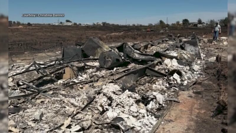 Danner family is working to pick up the pieces after the landfill fire