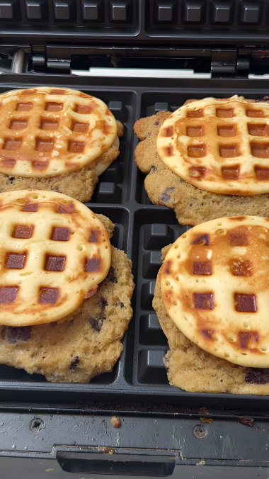 Best homemade pancake waffle cookies for breakfast