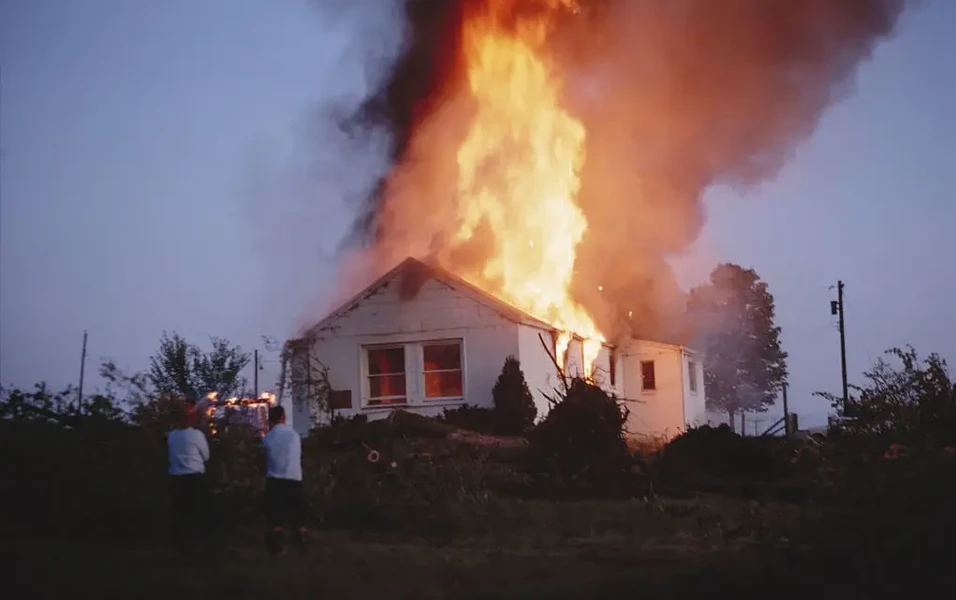Toddler dies, father badly burned in Werribee house fire