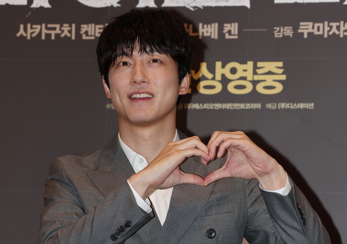 Japanese actor Kentaro Sakaguchi