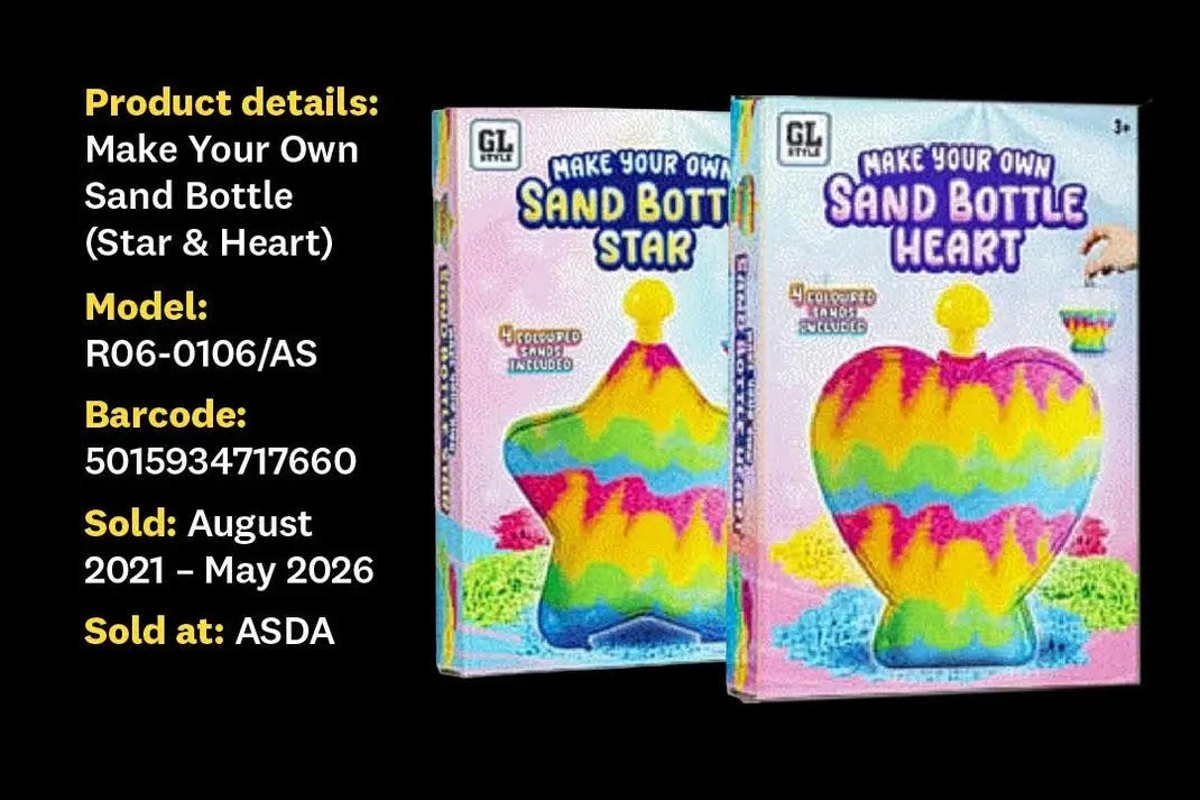 Toxic asbestos found in children’s sand kits sold on Amazon and TikTok