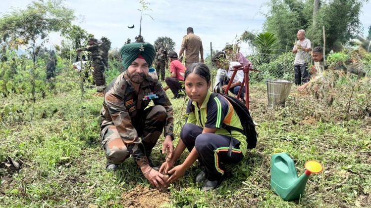 Assam Rifles conducts tree plantation drive in Tinsukia, 150 people ...