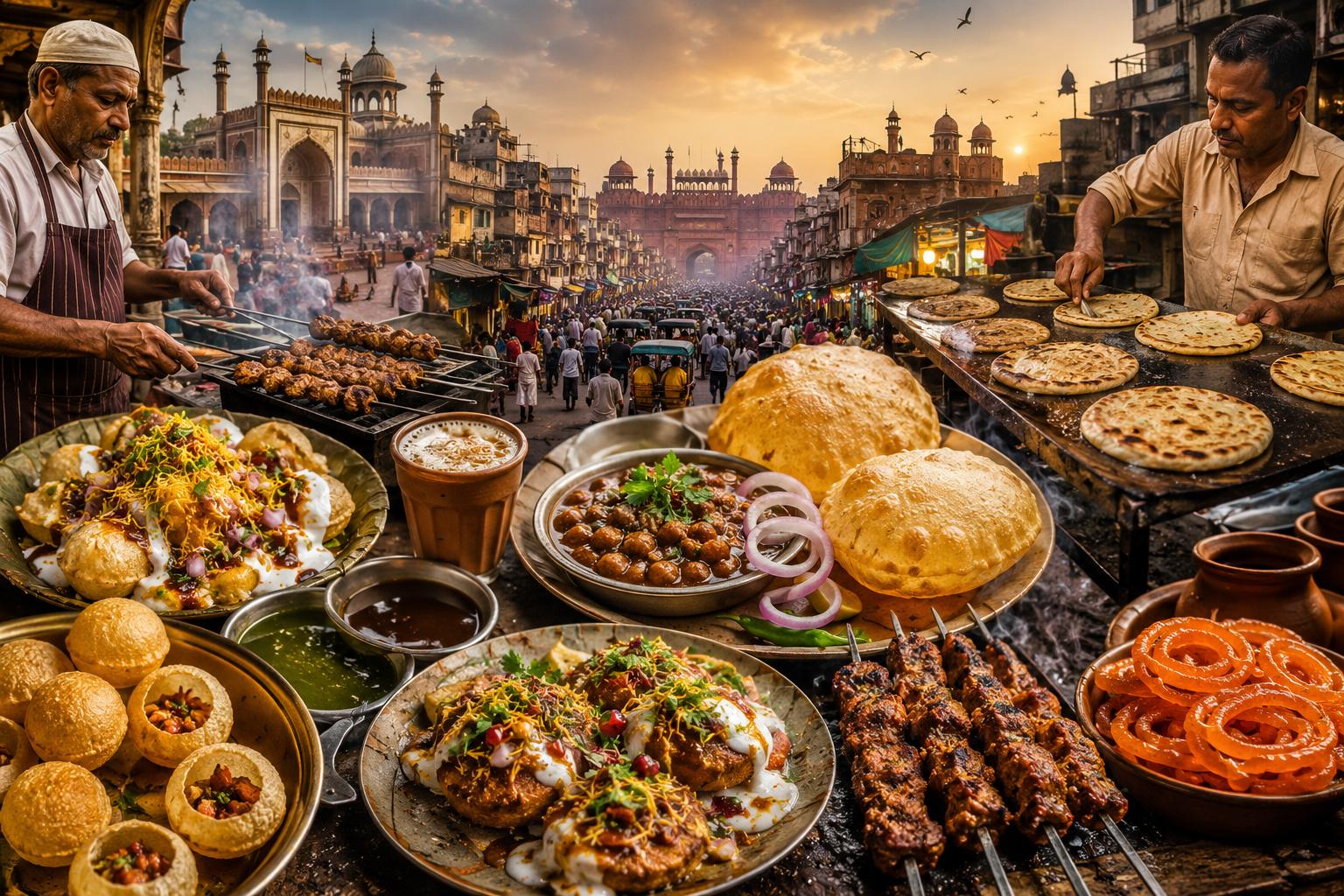 The story behind Delhi's famous street foods