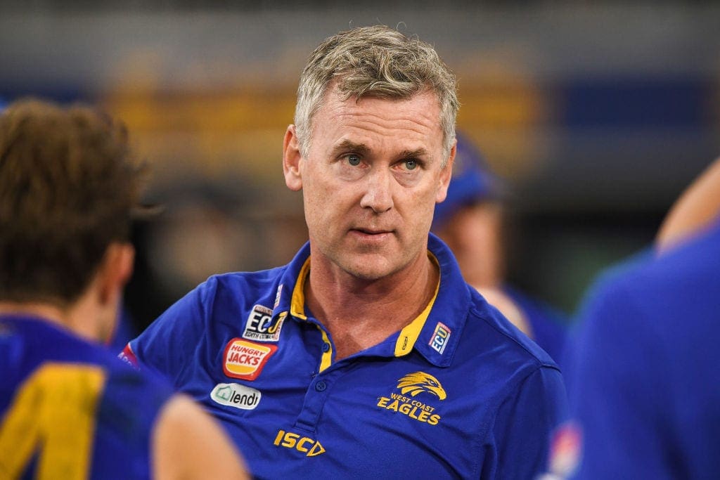 Adam Simpson shuts down Essendon coaching rumours