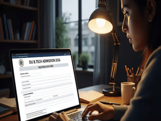 DU BTech admission 2026: Registration process begins; admission based ...