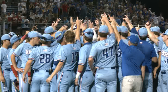 Kansas baseball beats Arkansas to head to first super regional in ...