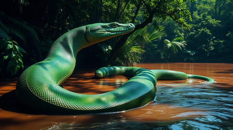 Green anaconda: The world's largest snake and the sacred creator of the ...