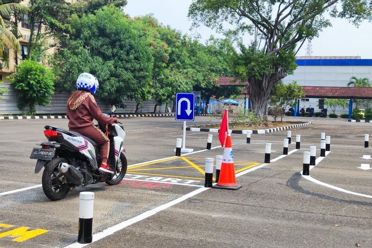 Tak perlu kecewa, gagal ujian praktik SIM masih bisa diulang sebanyak ini