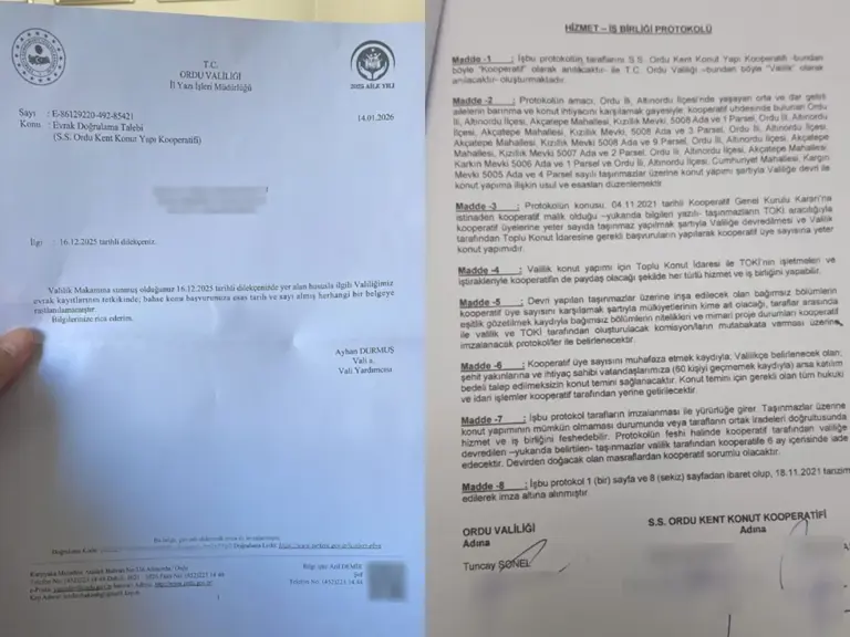 Tutuklu eski vali Tuncay Sonel’in imzası TOKİ vaadiyle arsa satışı ...