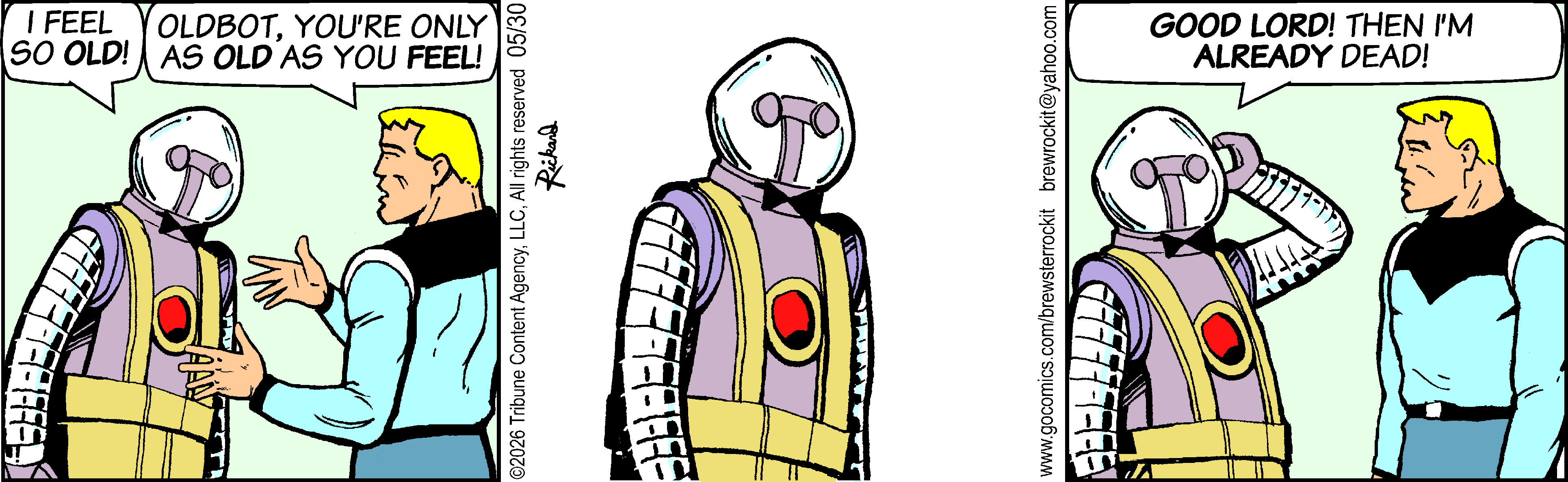Brewster Rockit by Tim Rickard