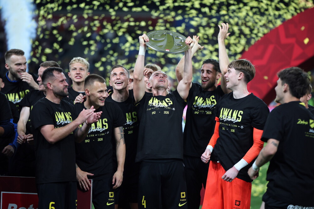 Piłkarze Wieczystej Kraków po raz pierwszy w historii awansowali do ...