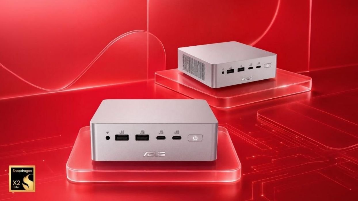 Snapdragon X2 Elite chega a desktops em mini-PC da Asus