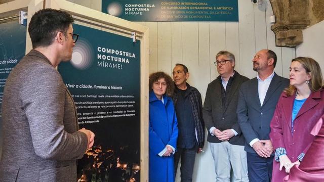 ‘Compostela nocturna, mírame!’, muestra que gana eco en Santiago: llega ...