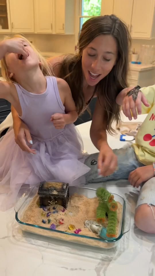 Eat-safe play sand: Genius way for kids to play safely