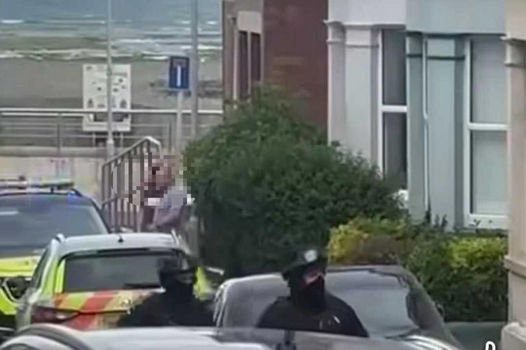 Masked man brandishing knife arrested after Newcastle armed robbery