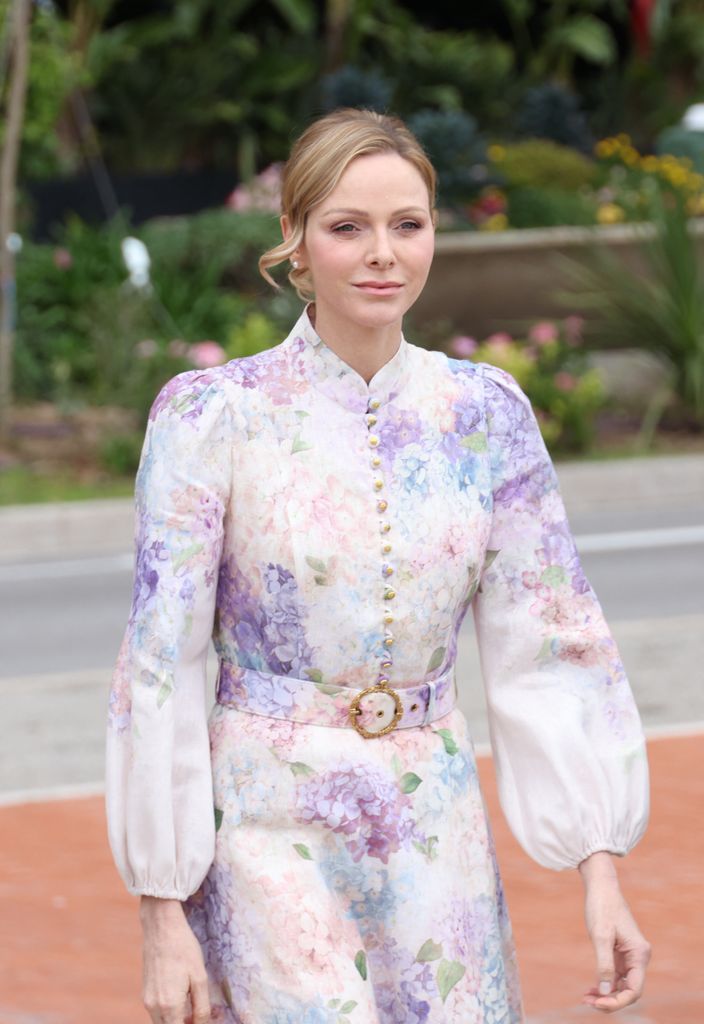 Prince Albert and Princess Charlene of Monaco, hours before their ...