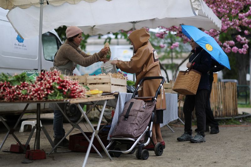 Euro zone consumers take benign view on inflation surge, ECB survey shows