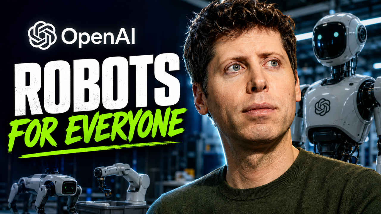 OpenAI wants to build personal robots for everyone, Sam Altman starts ...