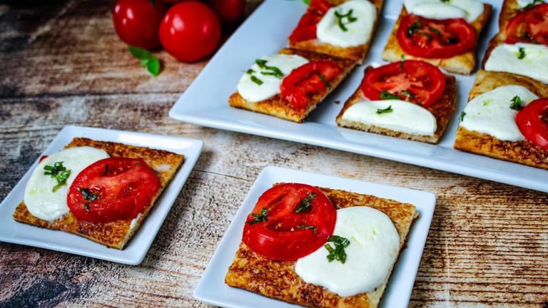 Mozzarella and tomatoes are one of those classic flavor combinations ...