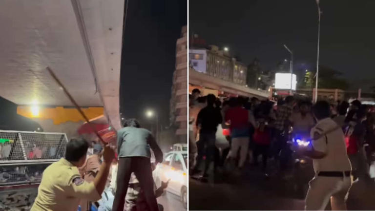 Watch: Police take action as RCB fan celebrations turn chaotic after ...