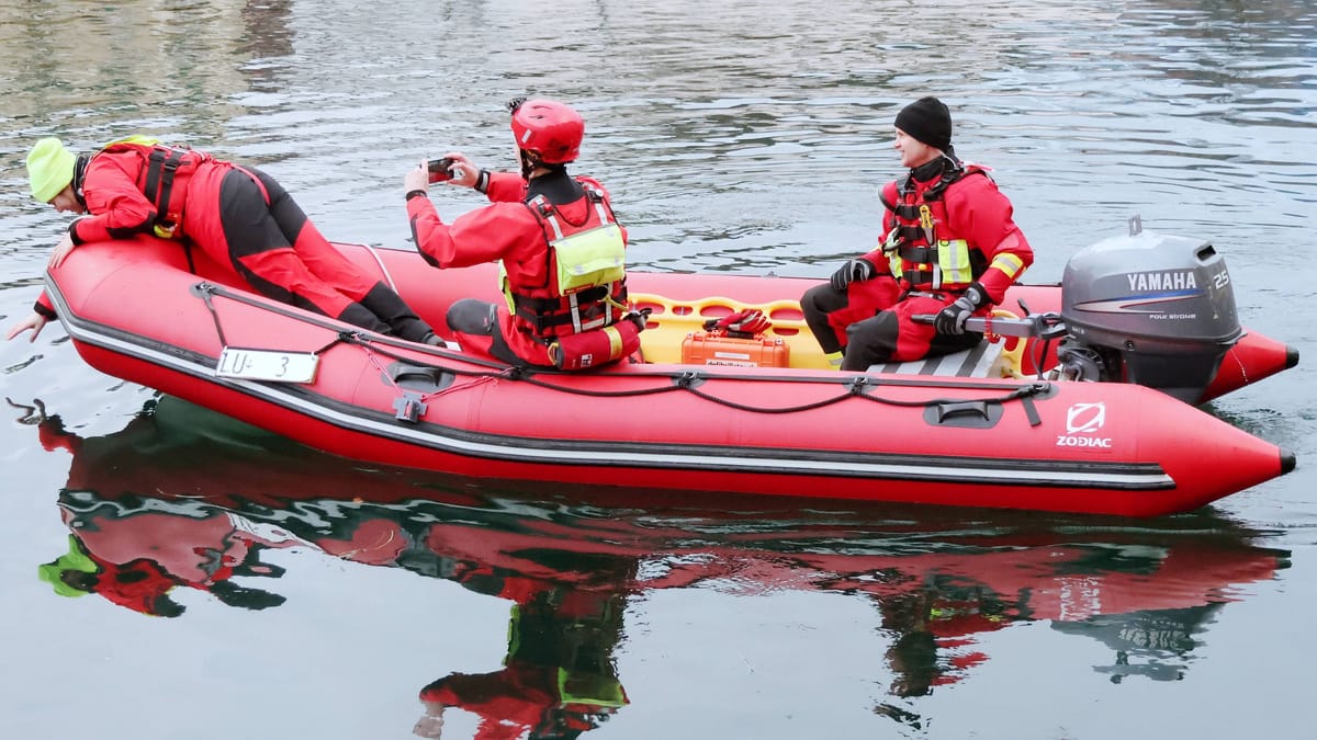 Unheimlicher Fund in Schwarzwald-Fluss