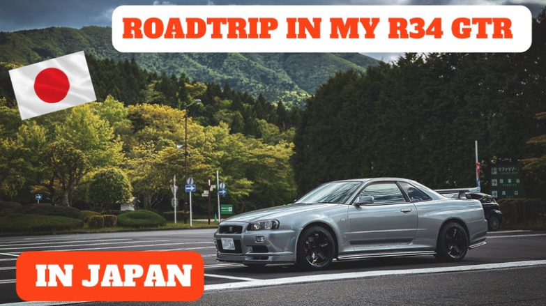 Roadtrip In A Nissan R34 GTR Through Japan