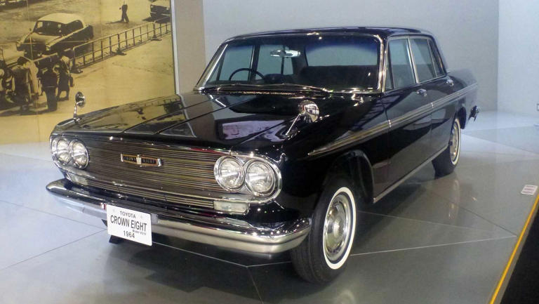 This Japanese muscle sedan came with an actual Hemi V8 from the factory