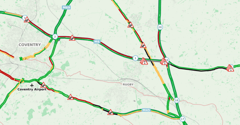 M6 traffic: Drivers face road chaos after huge lorry crash - 'No ...