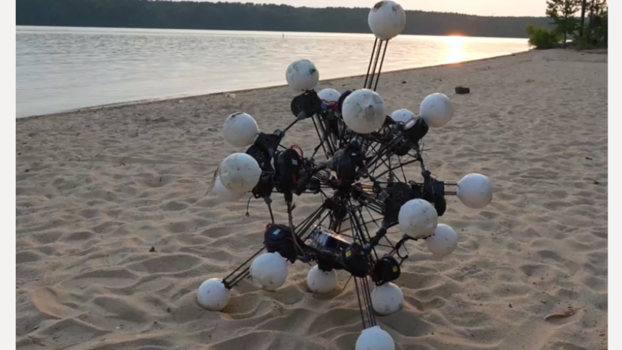 Meet Argus: The sea-urchin robot with 20 eyes and legs that has ...