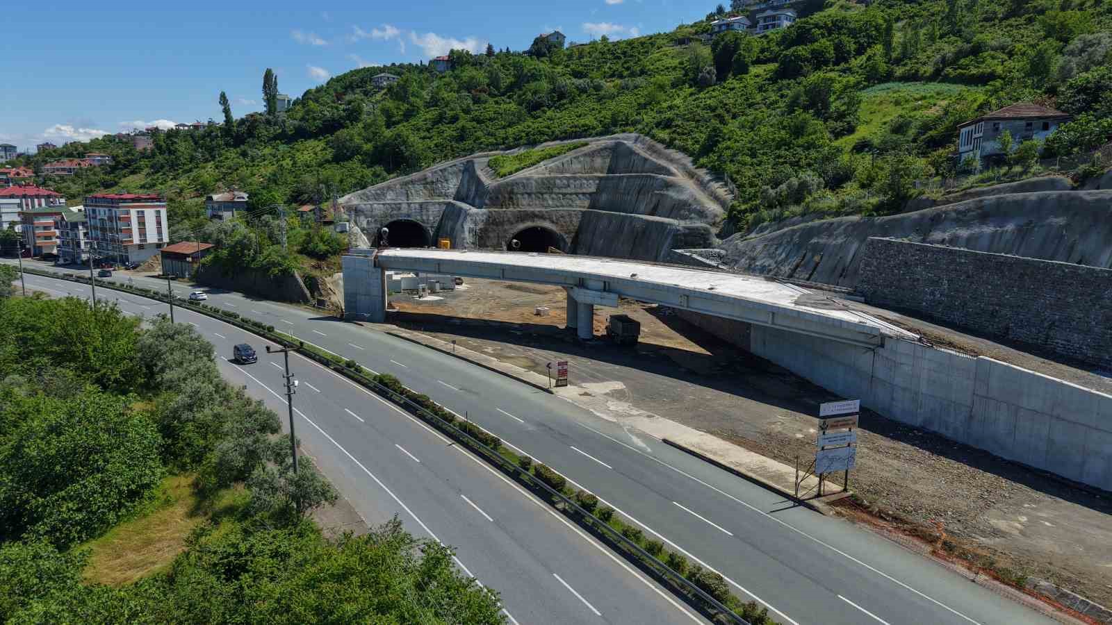 Trabzon’un 30 yıllık hayali olan Güney Çevre Yolu Projesi’nde ...