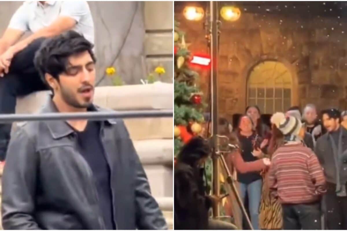 Ahaan Panday and Sharvari shoot for Ali Abbas Zafar's next in UK ...