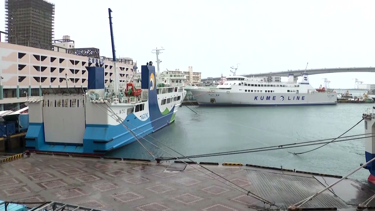 Severe tropical storm off Japan disrupts flights and ferries