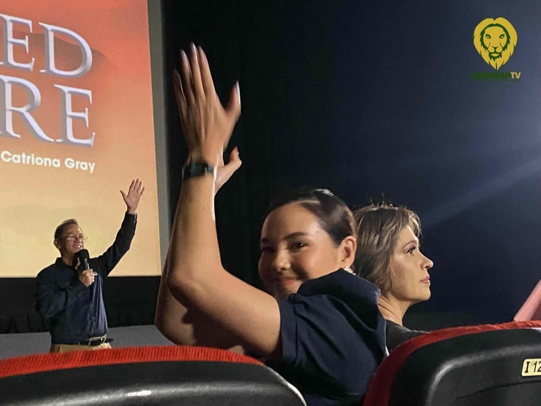 Catriona Gray moves audience to tears at 'Forged by Fire' premiere, as ...