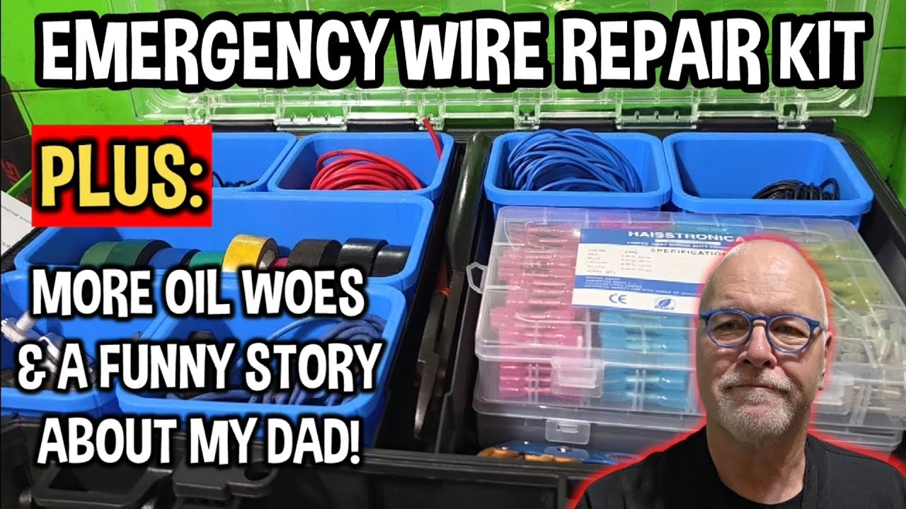 Mobile wire repair kit motor oil news and a fun story